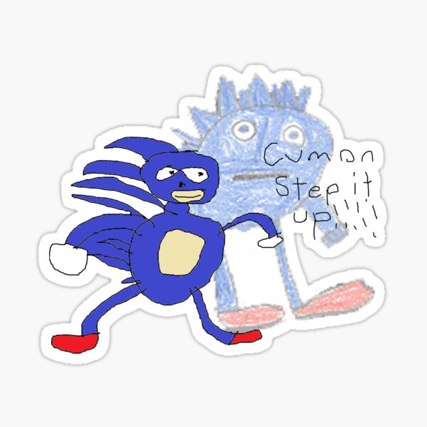 Sanic Stickers | Redbubble