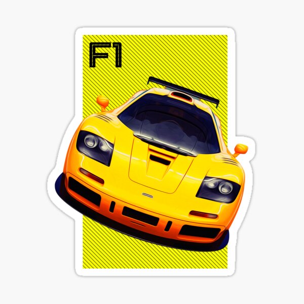 "Mc - F1" Sticker by samirs | Redbubble