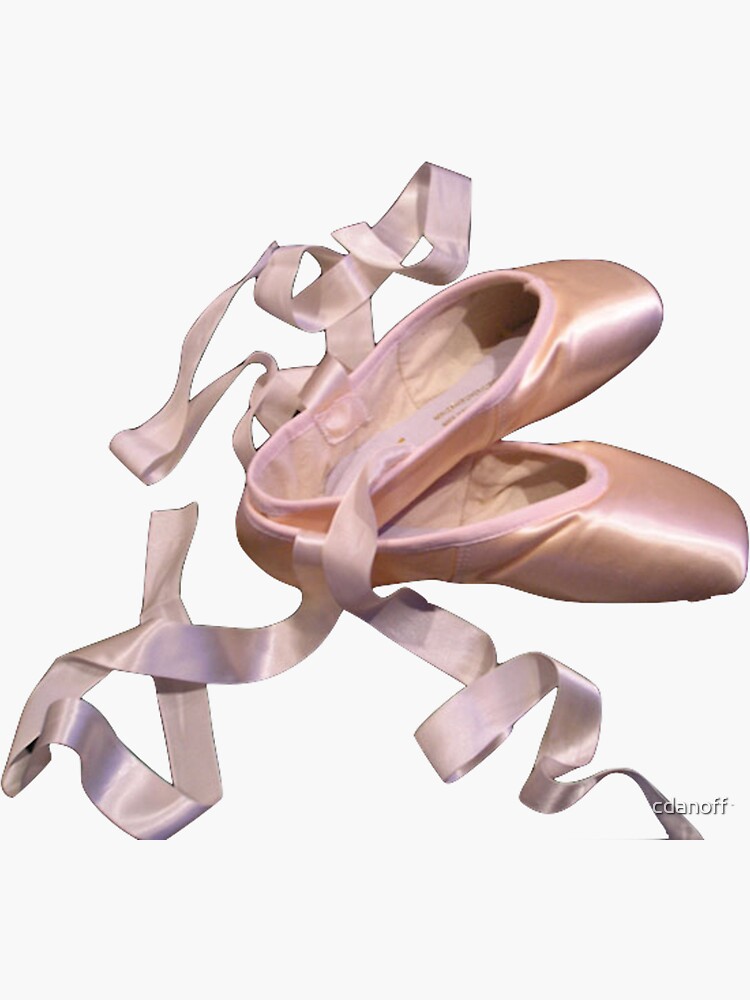 "Pointe Shoes" Sticker by cdanoff | Redbubble