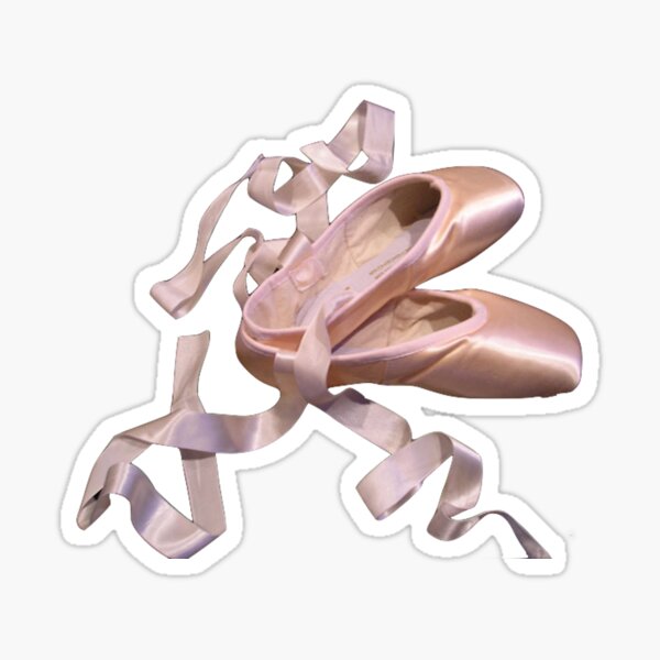 "Pointe Shoes" Sticker by cdanoff | Redbubble