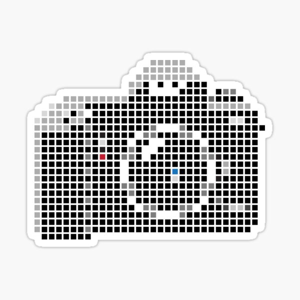 "PIXEL8 | DSLR" Sticker by 8eye | Redbubble