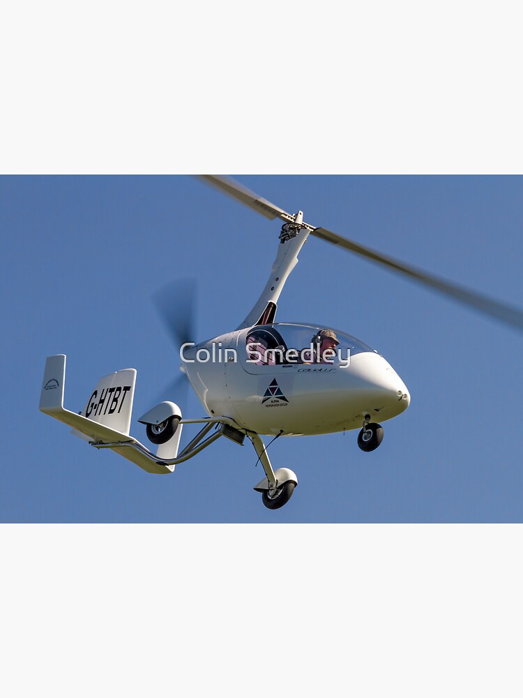 "Rotorsport UK Calidus autogyro G-HTBT" Sticker by oscar533 | Redbubble