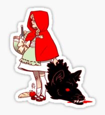 Red Riding Hood Stickers | Redbubble