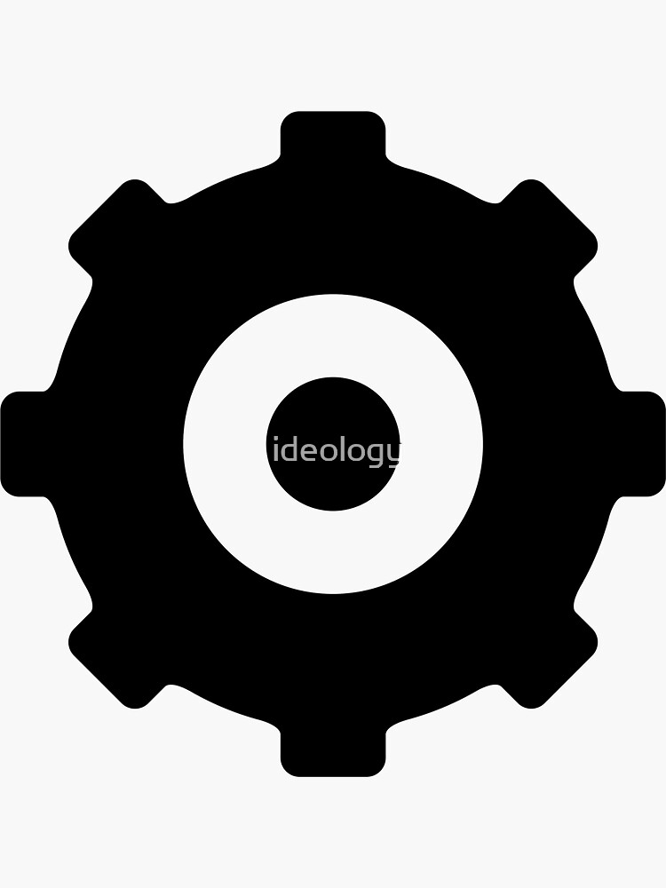 "Gear Ideology" Sticker for Sale by ideology | Redbubble