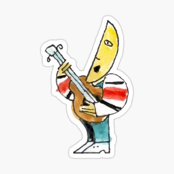 "Moonman's Lullaby" Sticker by theshirtshops | Redbubble