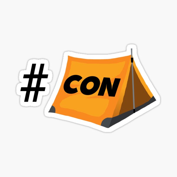 "#ConTENT" Sticker by 24hoursayear | Redbubble