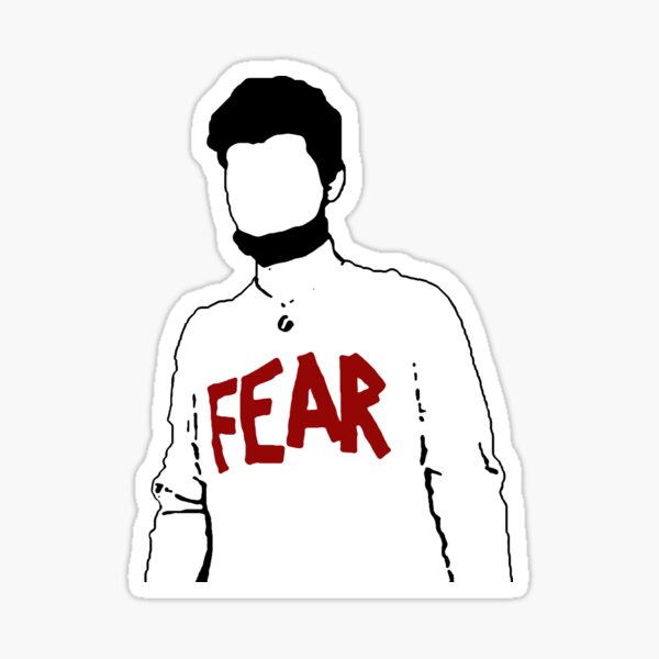 "Mose = Fear" Sticker for Sale by pickledbeets | Redbubble