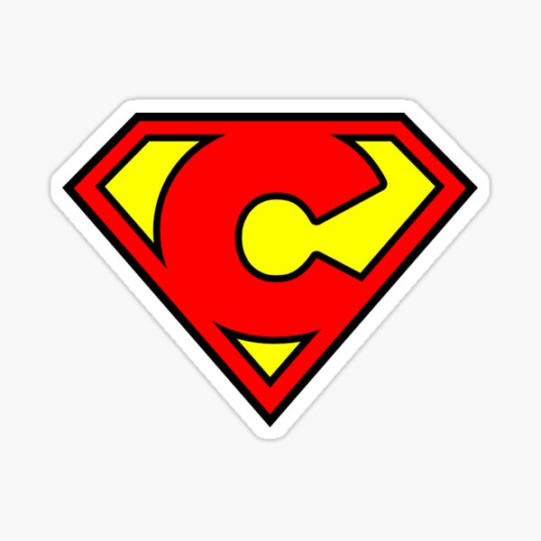 "Super C" Sticker by jimiyo | Redbubble