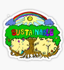 Sustainable Stickers | Redbubble