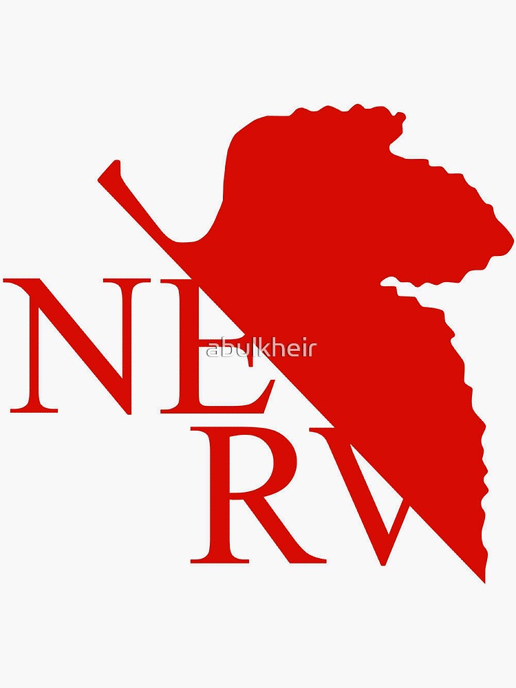 "Nerv" Sticker for Sale by abulkheir | Redbubble