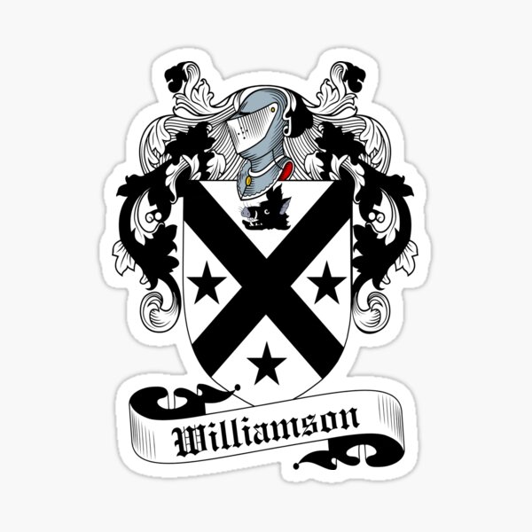 Williamson Coat Of Arms Stickers | Redbubble