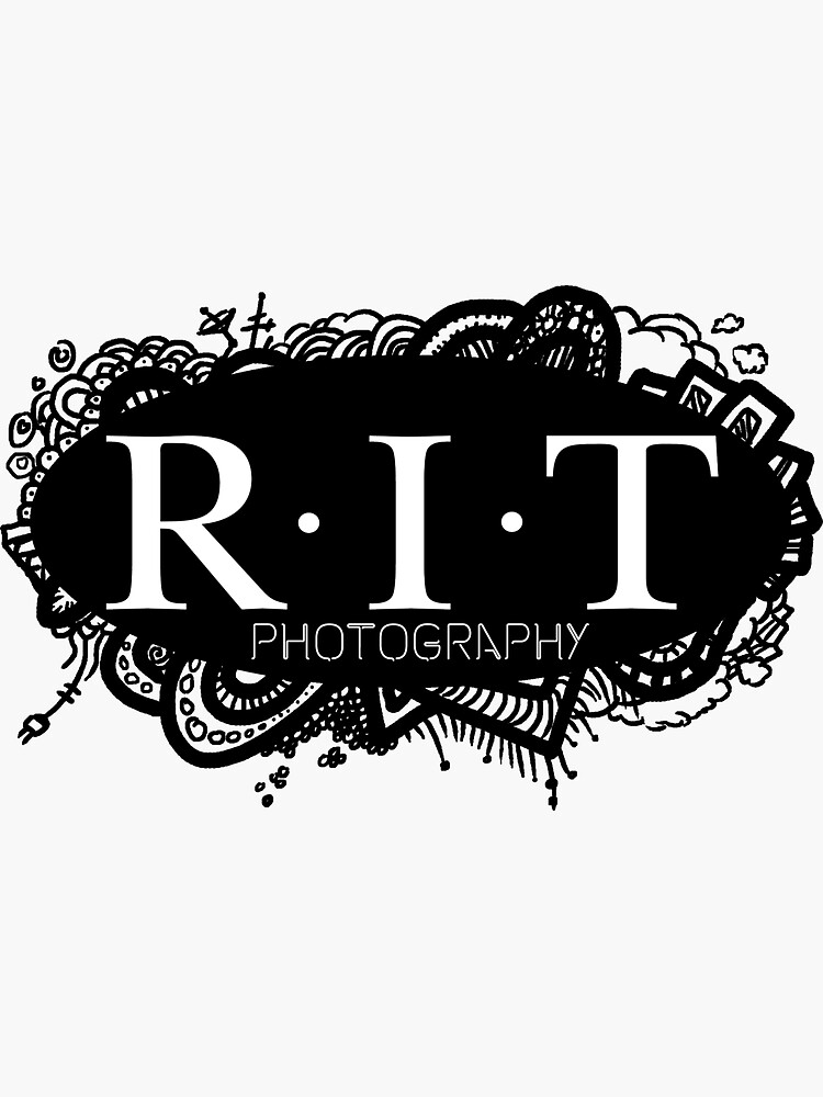"RIT " Sticker for Sale by egpjman | Redbubble