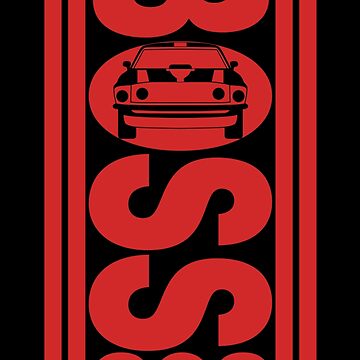 "Mustang Boss 302 design in red" Sticker for Sale by The-Goods | Redbubble