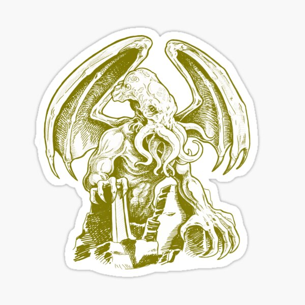 "Cthulhu" Sticker by i4ani | Redbubble