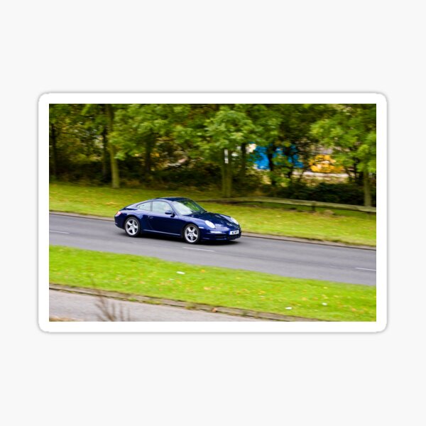 "Porsche 911 (997) Carrera 4s" Sticker for Sale by Mike Kay | Redbubble