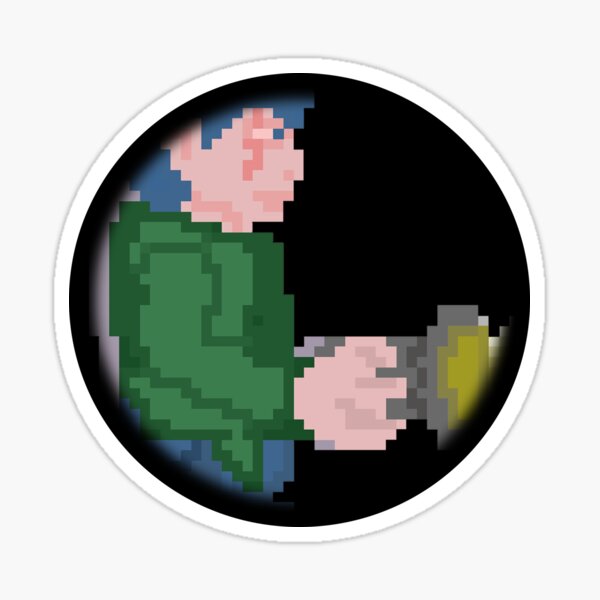"Pixel Art" Sticker for Sale by NoviceMonster | Redbubble