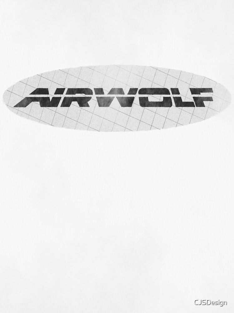 "Airwolf Retro II" Sticker by CJSDesign | Redbubble