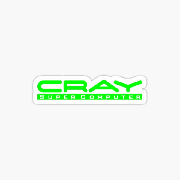 "Cray Super Computer" Sticker for Sale by SygmaZero | Redbubble