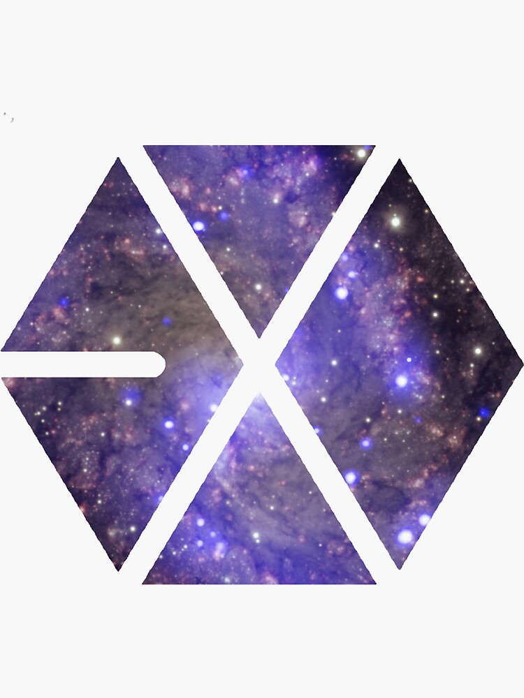 "EXO logo" Sticker for Sale by beforethedawn | Redbubble