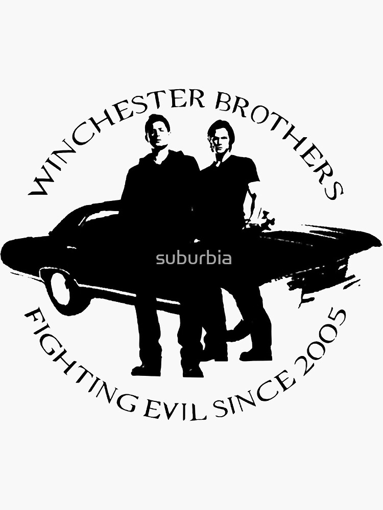 "Winchester Brothers" Sticker for Sale by suburbia | Redbubble
