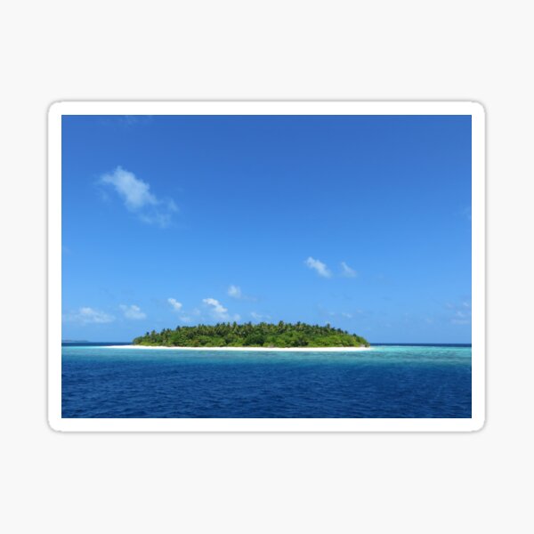 "an inspiring Maldives landscape" Sticker by beautifulscenes | Redbubble