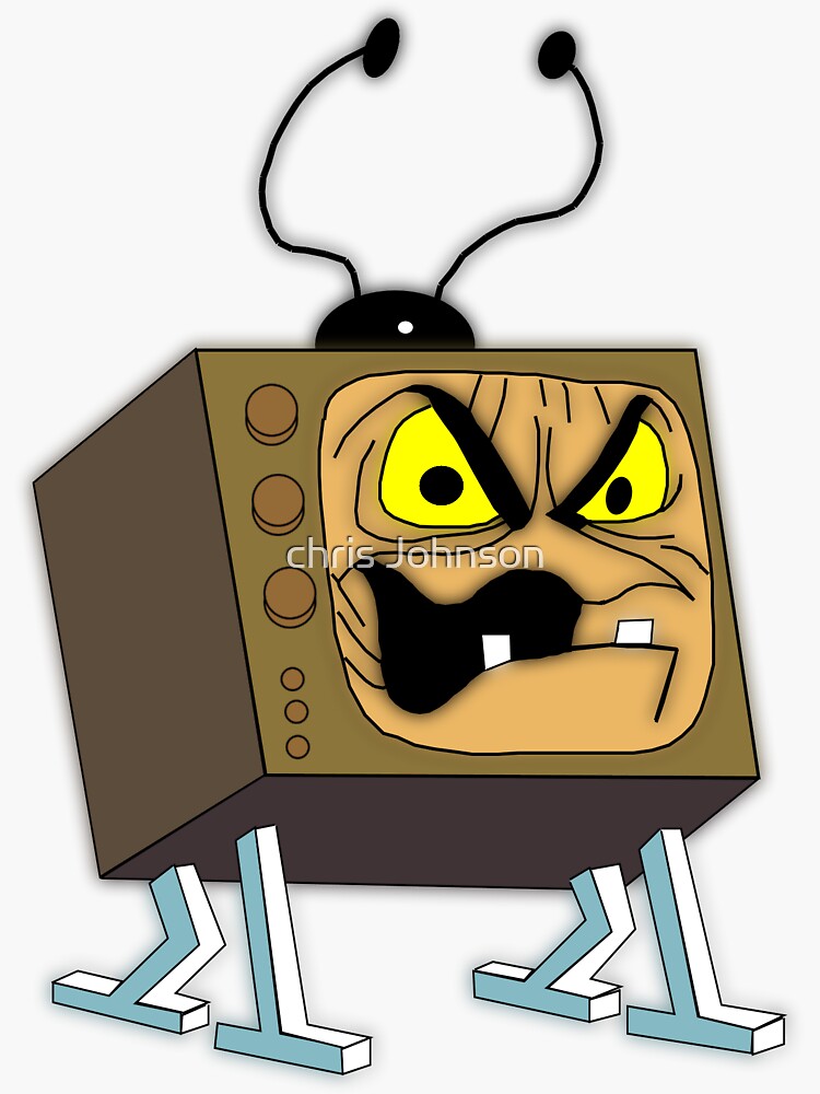 "Evil Edna" Sticker for Sale by spaceman300 | Redbubble