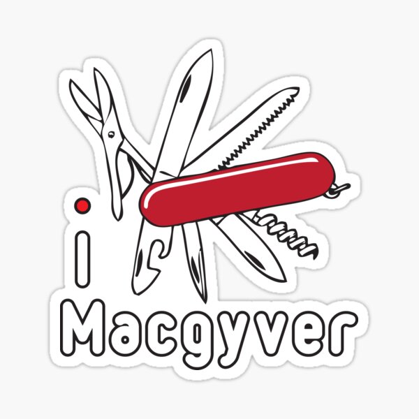 Macgyver Stickers | Redbubble
