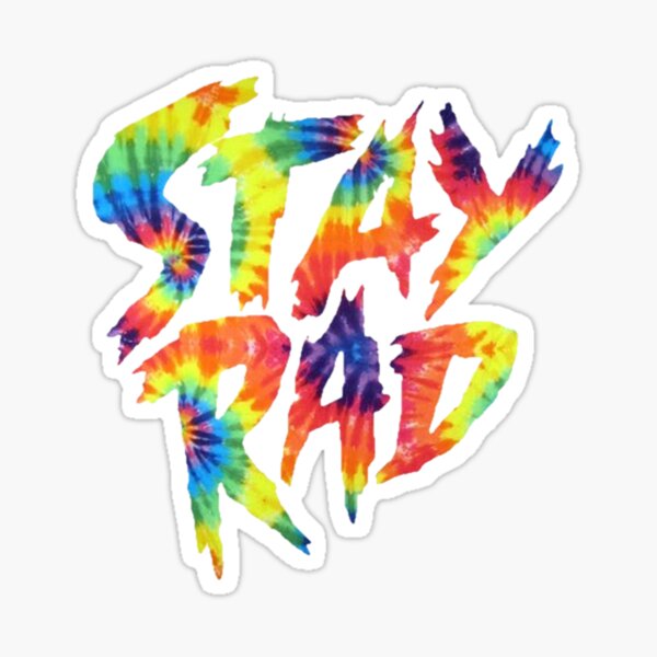 Stay Rad Stickers | Redbubble
