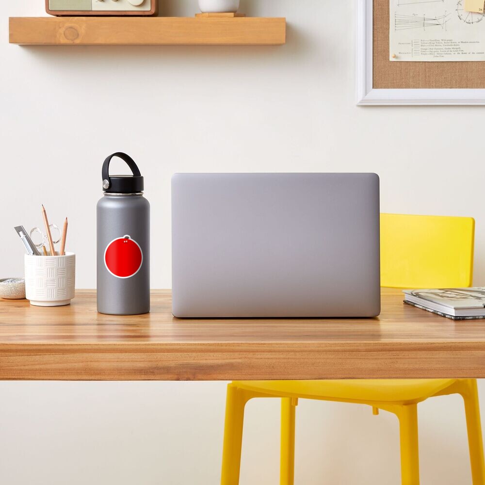 "LocoRoco Red Pekeroné" Sticker by justjasper | Redbubble