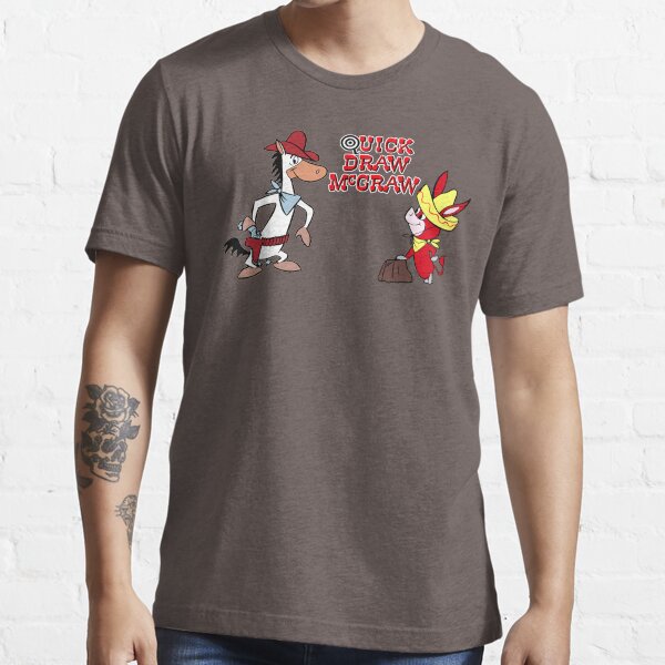 "Quick Draw Mcgraw" T-shirt for Sale by aberg86 | Redbubble | caveman t ...
