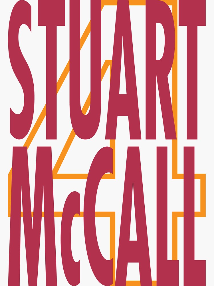 "Stuart McCall" Sticker for Sale by MARK4LYF | Redbubble