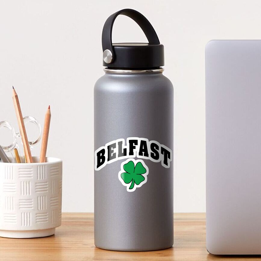 "Belfast Irish" Sticker for Sale by HolidayT-Shirts | Redbubble
