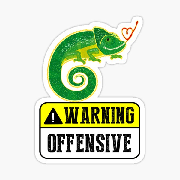 "Offensive" Sticker for Sale by dejava | Redbubble