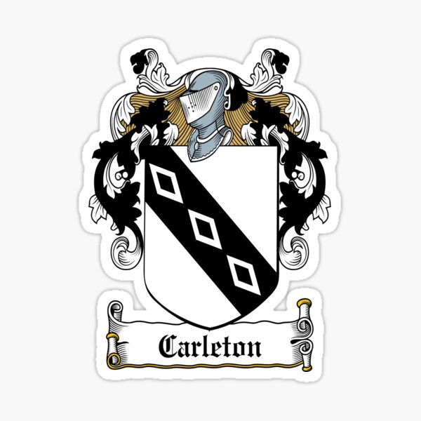 "Carleton (Viscount-Clare) " Sticker for Sale by HaroldHeraldry | Redbubble