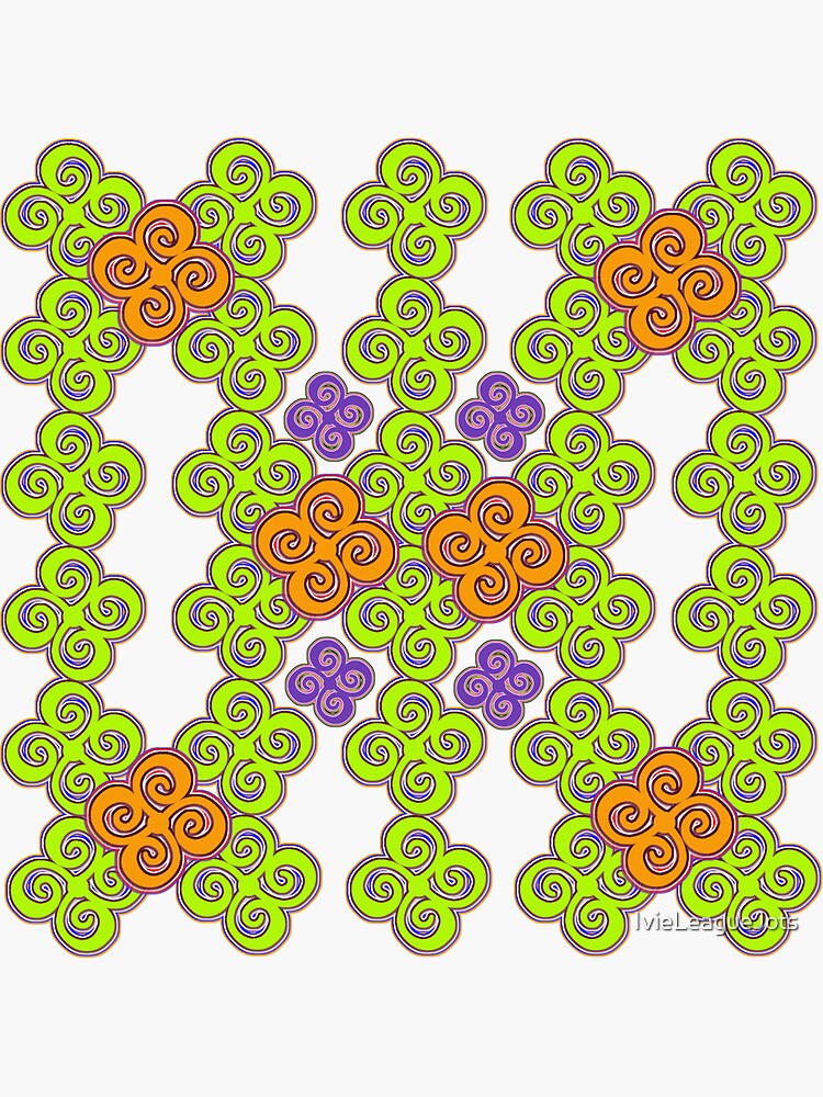 "Curliques" Sticker for Sale by IvieLeagueJots | Redbubble