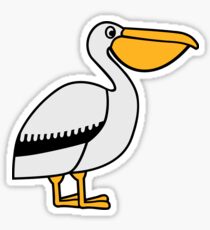 Pelican Stickers | Redbubble