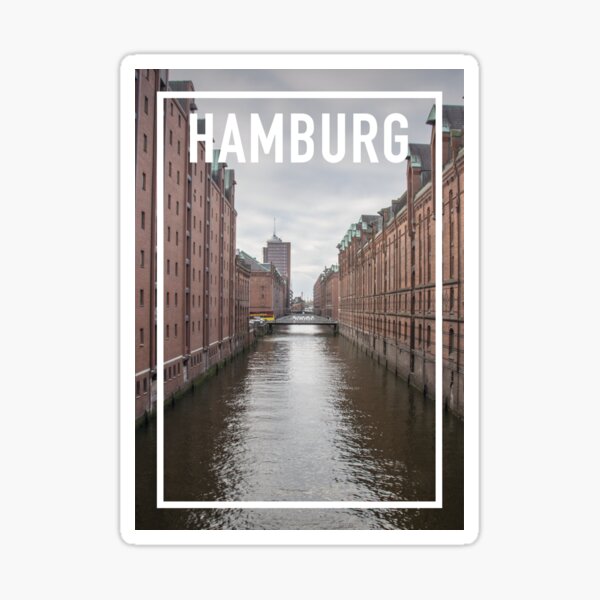"HAMBURG FRAME" Sticker for Sale by BigBoy32 | Redbubble