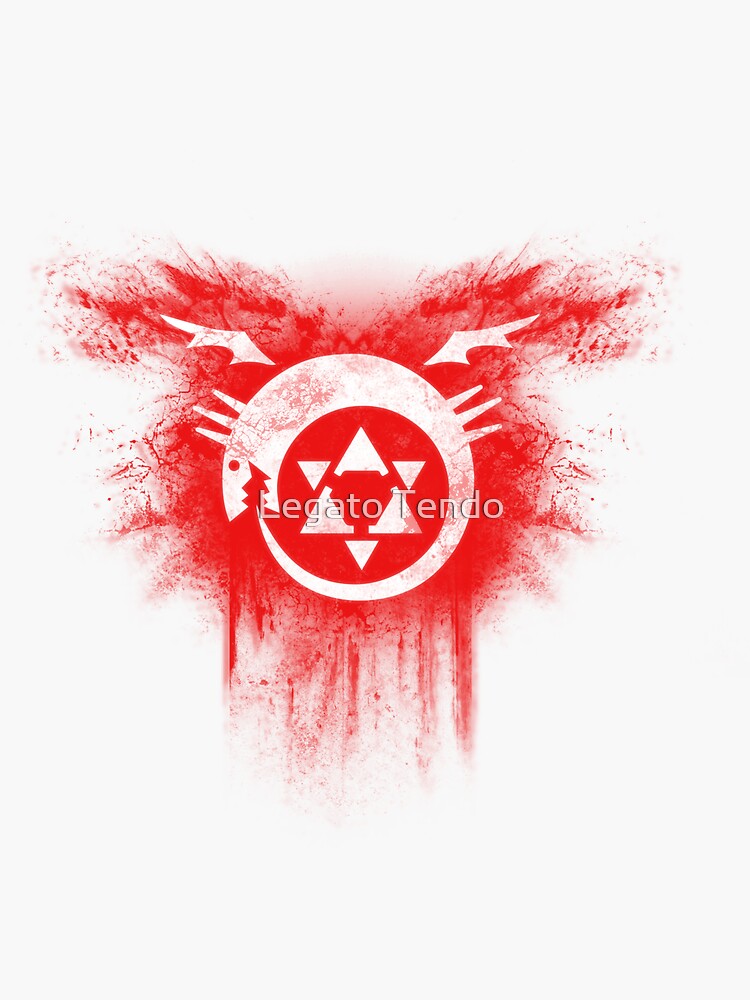 "Homunculus, Ouruburus sign. Fullmetal alchemist" Sticker for Sale by ...