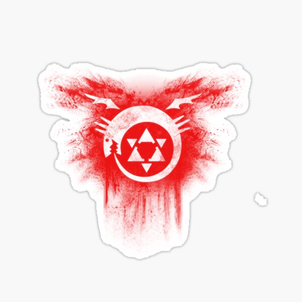 "Homunculus, Ouruburus sign. Fullmetal alchemist" Sticker for Sale by ...