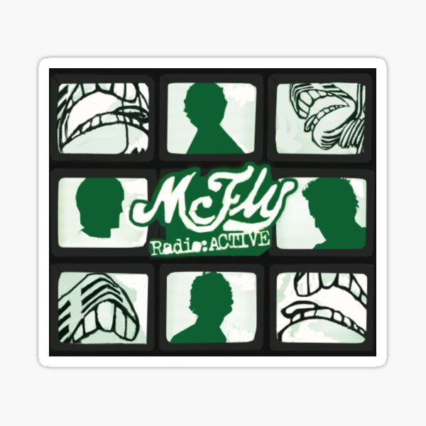 "McFly, Radioactive" Sticker for Sale by -gallifreya- | Redbubble