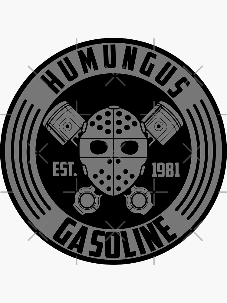 "Lord Humungus gasoline" Sticker for Sale by edcarj82 | Redbubble