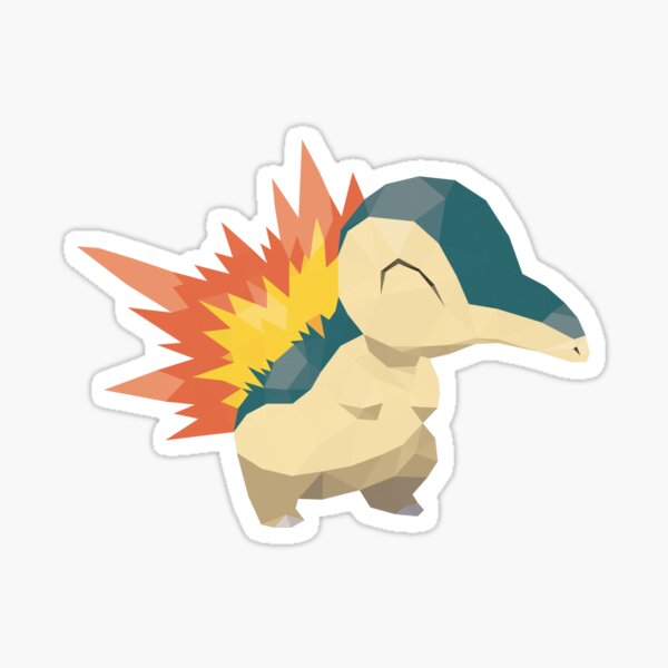 Cyndaquil Stickers | Redbubble