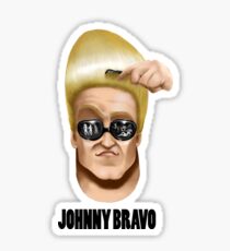 Johnny Bravo Stickers | Redbubble