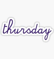 Days of the Week Stickers | Redbubble