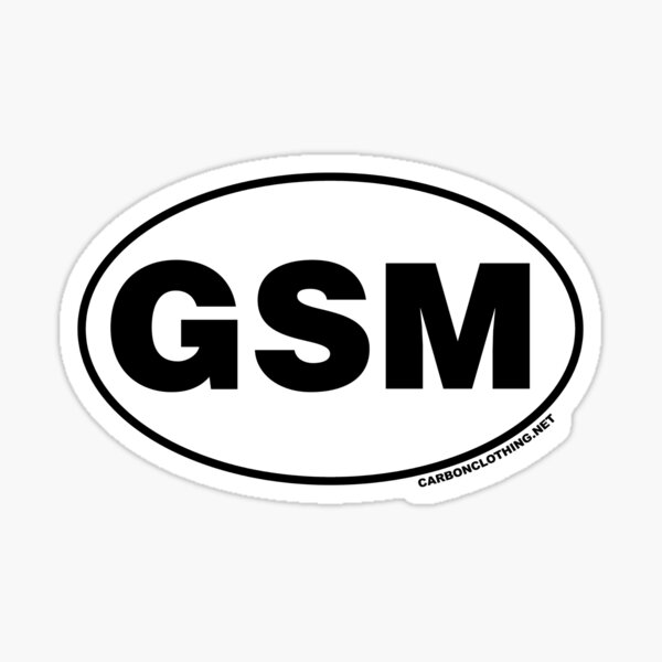 "Great Smoky Mountains GSM" Sticker for Sale by CarbonClothing | Redbubble