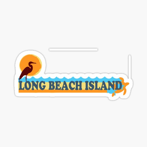 "LBI - Long Beach Island NJ." Sticker for Sale by ishore1 | Redbubble