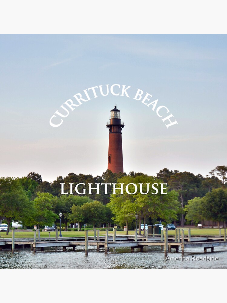 "Currituck Beach Lighthouse." Sticker for Sale by ishore1 | Redbubble