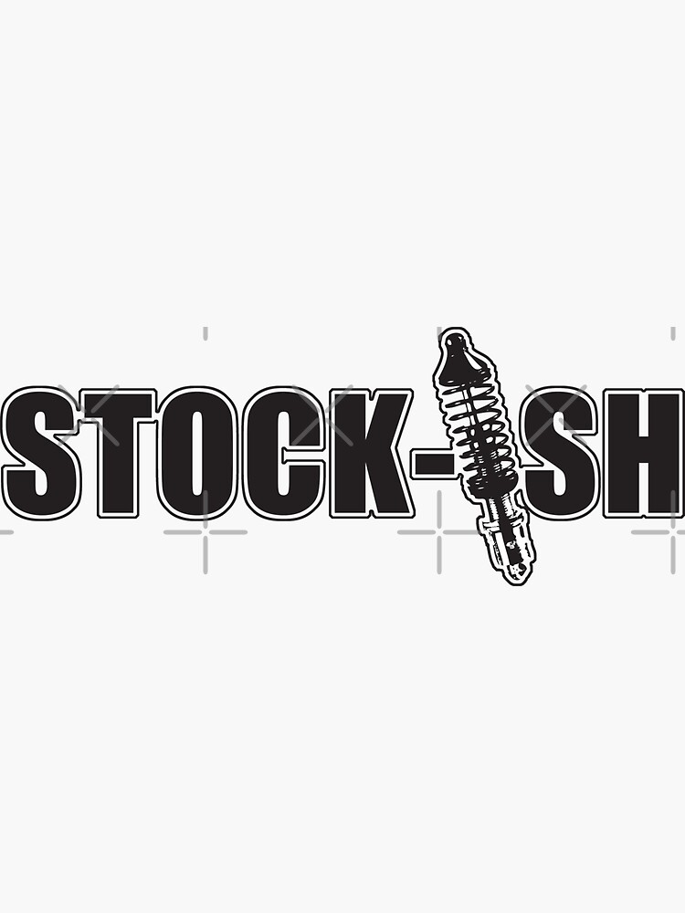 "Stock-ish" Sticker for Sale by TswizzleEG | Redbubble