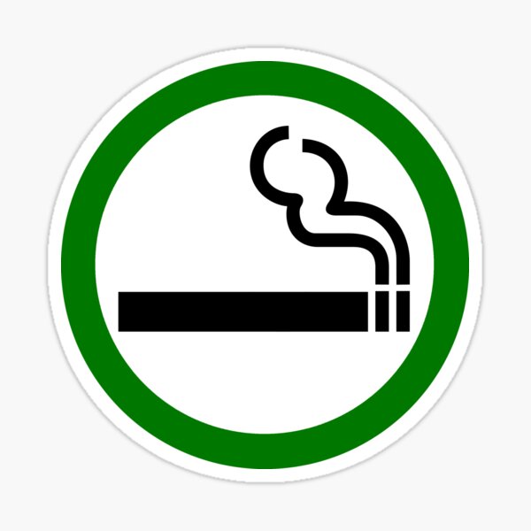 Smoking Stickers | Redbubble