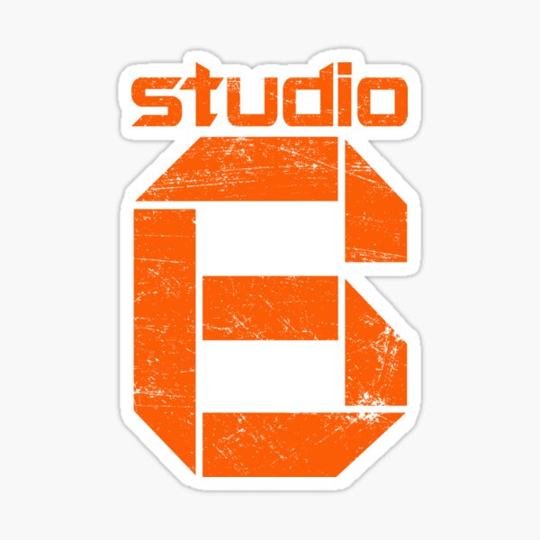 "Studio 6" Sticker by superiorgraphix | Redbubble